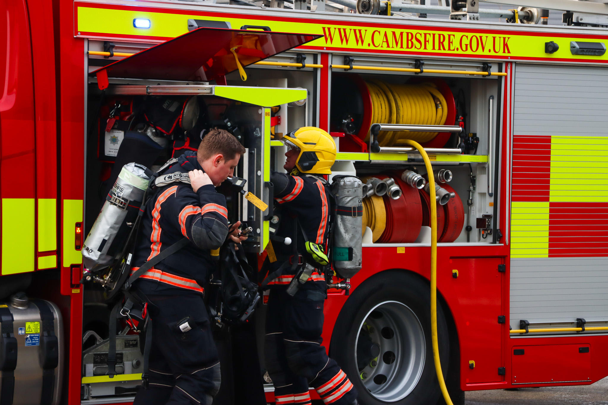 Cambridgeshire Fire & Rescue Unveils HVO-Powered Fire Appliance ...